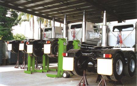 Heavy Vehicle Stands - Endurequip Hoists